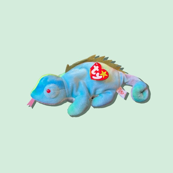 Ty | Toys | Ty The Beanie Baby Collection Iggy 9s Y2k Rare Stuffed ...